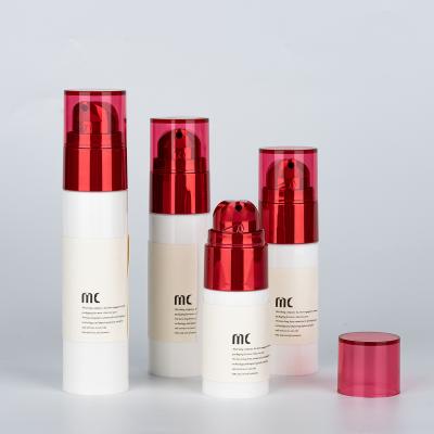 Cina OEM ODM PP Materiale Bottiglia senza aria Cosmetica Imballaggio 20ml 30ml Volume (MC-214) in vendita