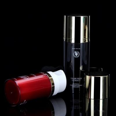 China 50ml 80ml PP Airless Pump Bottle Double Layer Emulsion Pump Bottle (MC-215) for sale