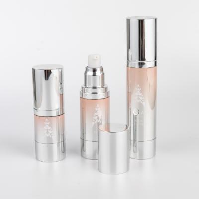 Cina PP 30ml 50ml 100ml Pompa di lozione Bottiglia senza aria per lavaggio del corpo (MC-204) in vendita