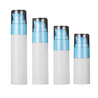 Cina Bottiglia di pompa senza aria in PP da 20 ml a 50 ml Forma cilindrica per prodotti per la cura della pelle (MC-210) in vendita