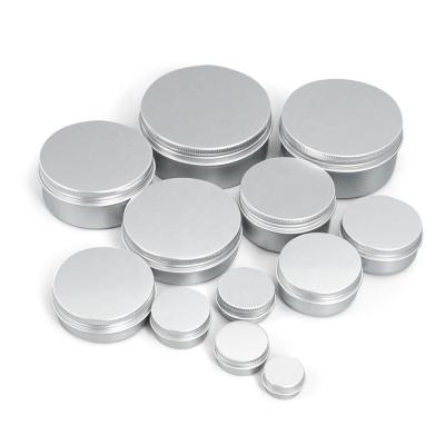China Customized Aluminium Screw Cap Jar Multiple Capacity For Cosmetics Food (MC-801） for sale
