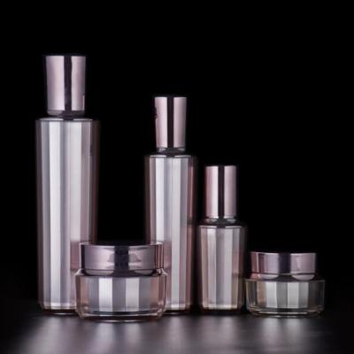 China MS Material Skin Care Packing Set Spiral Lock 30ml 50ml 100ml 30g 50g (MC-304) for sale