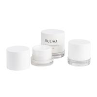 Quality Round Shape Acrylic Cosmetic Packaging Jar 15g 30g 50g Cosmetic Cream Jar (MC-Y for sale
