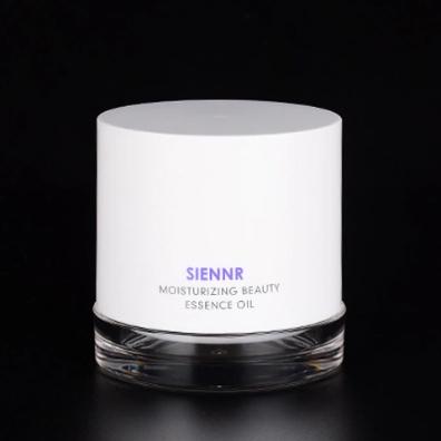 China Round Shape Acrylic Cosmetic Packaging Jar 15g 30g 50g Cosmetic Cream Jar (MC-Y-501) for sale