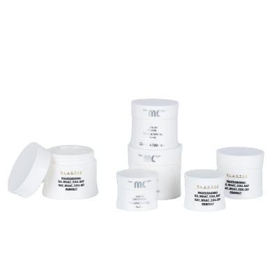 China Custom Logo 15g 30g 50g Skin Care PP Jar Round Shape Small Cosmetic Jars (MC-P-517) for sale