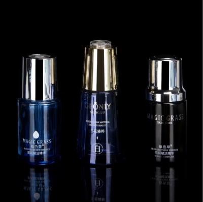 China 15ml 20ml 30ml Glass Dropper Bottle Luxurious Cosmetics Packaging (MC-602) for sale