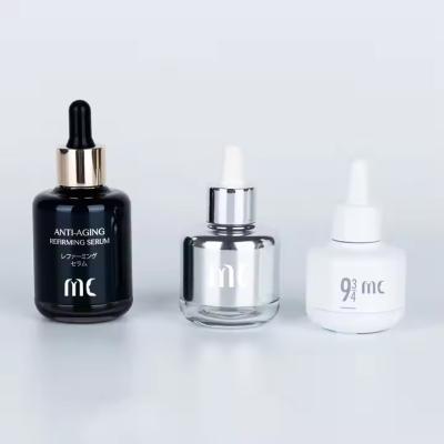 China Glass Dropper Bottle 30ml 50ml 60ml Eye Dropper Bottles OEM Logo (MC-608) for sale
