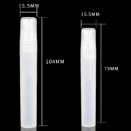 Quality 5ml 8ml 10ml PP Mini Perfume Bottle Portable Leak Proof Multiple Color (MC-1201) for sale