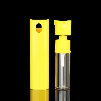 China Anti Drop Small Perfume Spray Bottle 10ml 15ml 20ml 30ml AS Square Spray Bottle (MC-1202) for sale