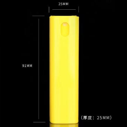 Quality Anti Drop Small Perfume Spray Bottle 10ml 15ml 20ml 30ml AS Square Spray Bottle for sale