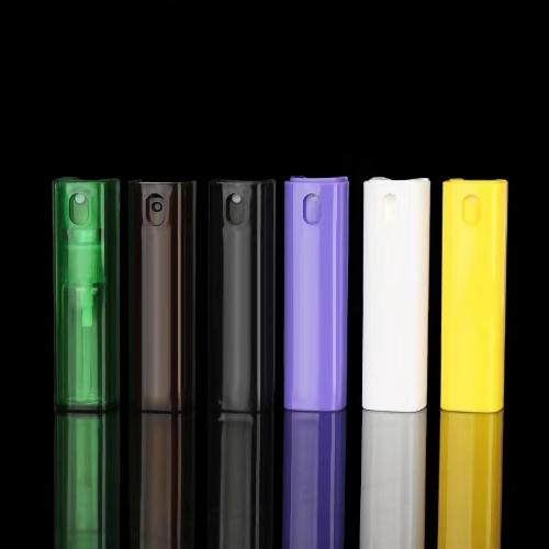 Quality Anti Drop Small Perfume Spray Bottle 10ml 15ml 20ml 30ml AS Square Spray Bottle for sale