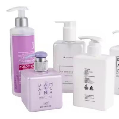 중국 OEM PET 손 세제품 펌프 스프레이 병 스크린 인쇄 245ml 250ml 300ml (MC-413) 판매용