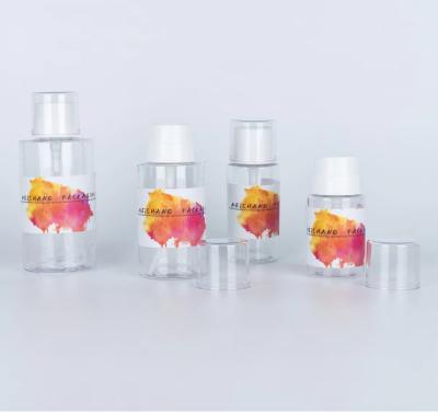 Cina Sgomberatore di trucco personalizzato Pompa Bottiglia senza perdite 150ml 200ml 300ml 500ml (MC-418) in vendita