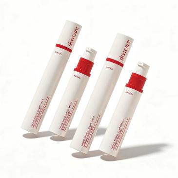Quality PP 5ml 10ml 12ml 15ml Airless Pump Bottle 0.25ML Discharge Rate Custom Color for sale