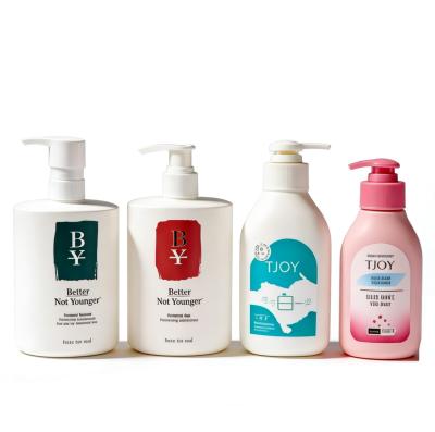 China OEM PET 150ml 250ml 300ml 500ml Custom Body Lotion Bottles (MC-413) for sale