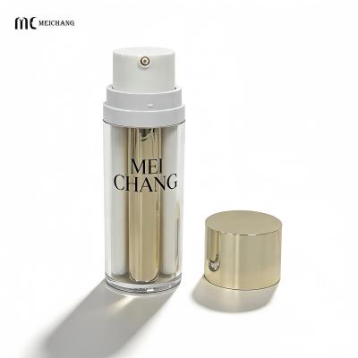 China 40ml Dual-Chamber Lotion Pump Bottle for 1:1 / 1:3 (20ml+20ml 10ml+30ml) Designed for High-End Serum Brands（MC-1601） for sale