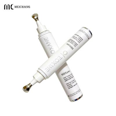 China 10ml / 15ml Double Layer Airless Pump Bottle with Zinc Alloy Nozzle for Eye Cream for sale