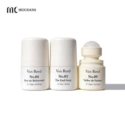 China 40ml Food-Grade PP Straight and Round Roll-On Antiperspirant Bottle Leak-Proof Seal(MC-XT-1117) for sale