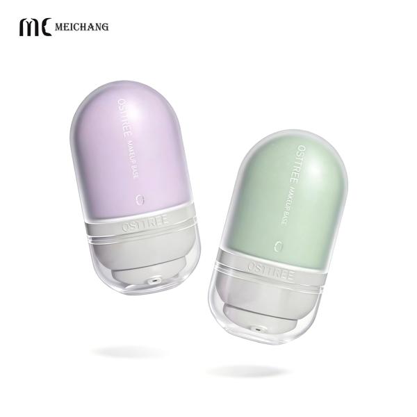 Quality 30ml 50ml Elliptical Acrylic Airless Pump Bottle for Makeup Packaging(MC-278) for sale