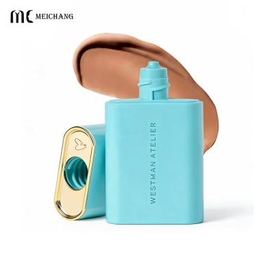 China 30g 50g Medical Grade PE Flat Sunscreen & Foundation Squeeze Bottle, Leak-Proof & Anti-Swallow, BPA-Free PCR Cosmetic Packaging(MC-1415) for sale