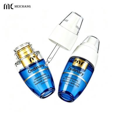 China PETG 30ml+3ml Pro-Xylane & Peptide Dual Chamber Airless Bottle High-Performance Anti-Aging Packaging（MC-901-3） for sale