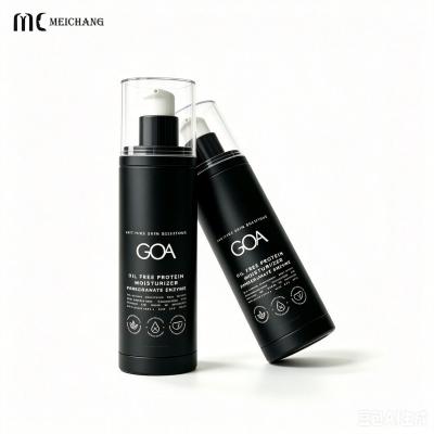China 50ml 80ml 100ml PCR Refillable Airless Bottle with Bottom-Twist Cartridge Replacement for Active Serum Packaging（MC-283） for sale
