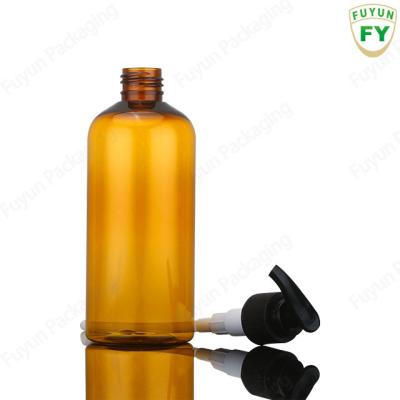 Cina Bottiglia Amber Color dell'erogatore della pompa dello sciampo 300ML per la lozione del corpo in vendita