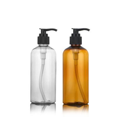 China Bottiglia Amber Color dell'erogatore della pompa dello sciampo 300ML per la lozione del corpo for sale