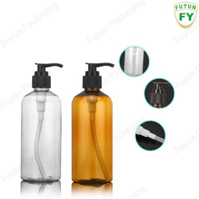 Cina Bottiglia Amber Color dell'erogatore della pompa dello sciampo 300ML per la lozione del corpo in vendita