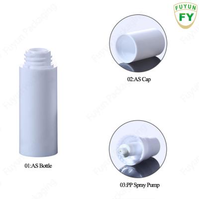 Cina Il siero senz'aria di plastica imbottiglia il trattamento di superficie di colore della pittura 5ML in vendita
