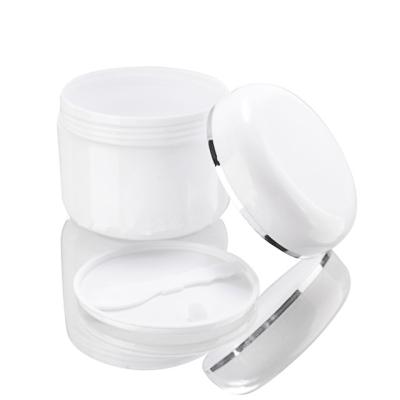 China Barattolo di plastica di stoccaggio dell'OEM, barattoli doppi di plastica di Eco pp for sale