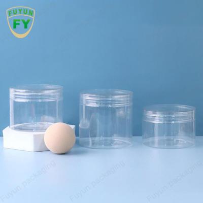 Cina Barattoli di plastica dell'ANIMALE DOMESTICO libero del burro di arachidi BPA del commestibile con il coperchio con tappo a vite 100ml 500ml in vendita