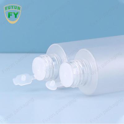 中国 100ml 120ml 150mlのプラスチックびんの空の皮のねじ上の帽子が付いている顔のトナーの容器 販売のため