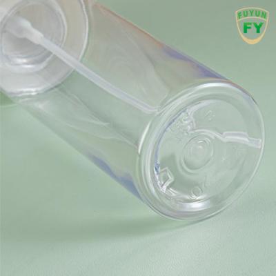 China botella plástica del espray cosmético vacío de 120ml 150ml con la bomba blanca en venta