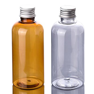 Cina bottiglia di plastica dello sciampo dell'ANIMALE DOMESTICO di 300ml Amber Clear con la spina interna in vendita