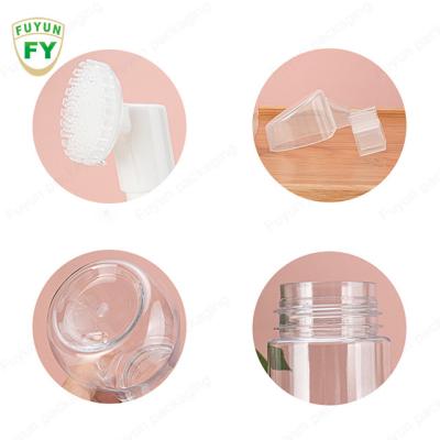 中国 熱いStamping 150ml Foam Pump Bottle With Silicone Brush Head 販売のため