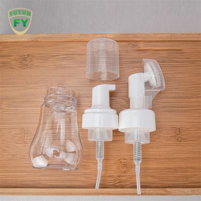 中国 熱いStamping 150ml Foam Pump Bottle With Silicone Brush Head 販売のため