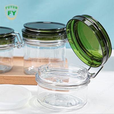 Cina Ampi barattoli di imballaggio di plastica della bocca 50ml 100ml per la crema facciale dell'occhio in vendita