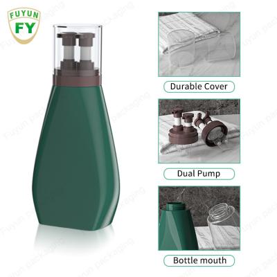China Unieke van de de Flessen500ml Hand van de Lotionautomaat de Wasfles met Dubbele Pomp Te koop