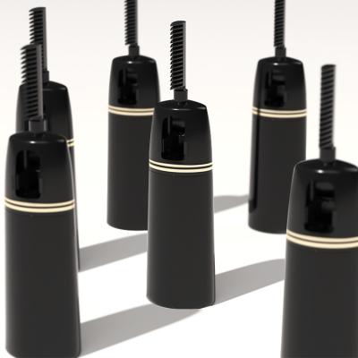 Cina bottiglia vuota della tintura per capelli del pettine 320ml con coloritura di capelli d'erogazione del salone della spazzola dell'applicatore che disegna strumento in vendita