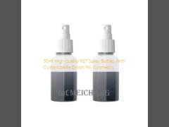 30ml High-quality PET Spray Bottles With Customizable Colors For Cosmetics