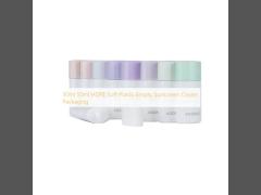 HDPE Soft Plastic Empty Sunscreen Lotion Bottle Packaging 20ml 30ml 50ml (MC-1401)