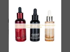 Glass Round Dropper Bottle 30ml 50ml for end and Luxury Essence Serum Zhejiang Child Resistant