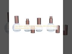 Glass Bottle Serum Skin Care Packaging 30ml 50ml Powdery Bottom Liquid Bottle Dropper