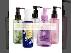 100ml 130ml 150ml Capacity Customized PET Plastic Lotion Bottle for Cosmetic Packaging