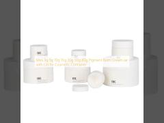 Mini 3g 5g 10g 15g 30g 50g 80g Pigment Balm Cream Jar with Lid for Cosmetic Container