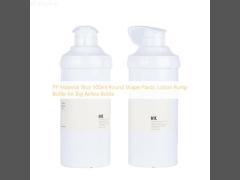 PP Material Big Empty Airless Pump Bottle Packaging 16oz 500ml MC234