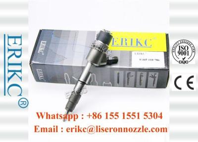China Diesel 0445 110 786 van ERIKC bosch Originele Brandstofinjectie 0445110786 gemeenschappelijke injecteur 0 van de spooruitwisseling 445 110 786 Te koop