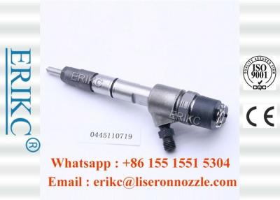 China Inyector auto 0 del motor del combustible de ERIKC 0445110719 inyección de gasolina y aceite 0445 del camión de 445 110 719 Bosch 110 719 en venta