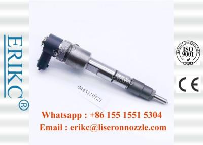China Inyector diesel original 0 de ERIKC 0445110721 inyector 0445 de la boca de espray de combustible de 445 110 721 Bosch 110 721 en venta